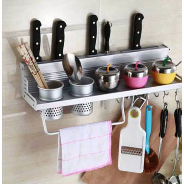 Rak Dinding Dapur Multifungsi | Shopee Indonesia