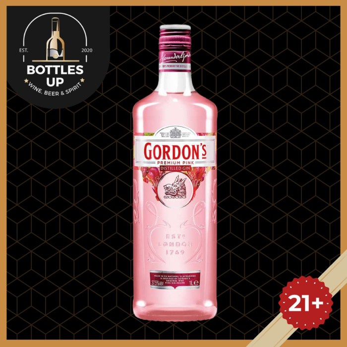 Jual Gordon Premium Pink Gin 750ml | Shopee Indonesia