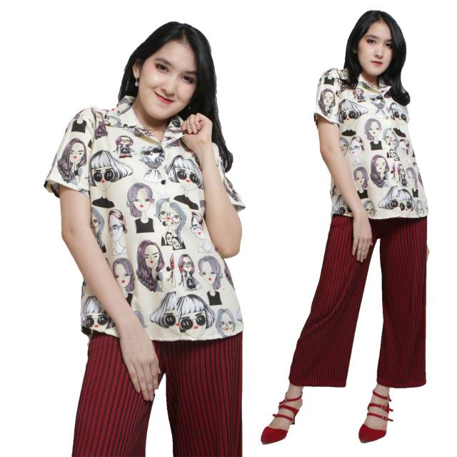 Jual Kemeja Retro Vintage (FLASHSALE) | Shopee Indonesia