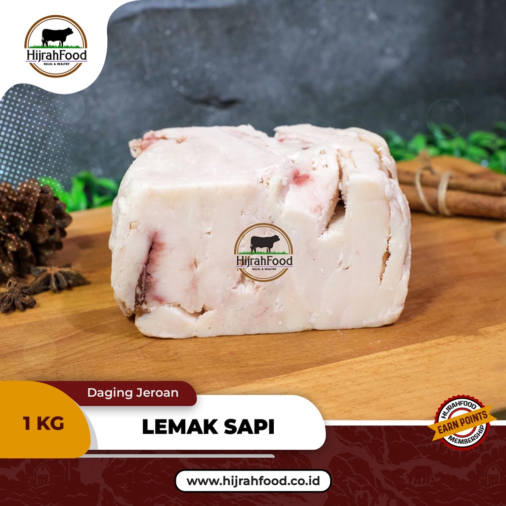 Jual Lemak Sapi Balok / Gajih / Beef Fat Block - Pilih Varian | Shopee ...