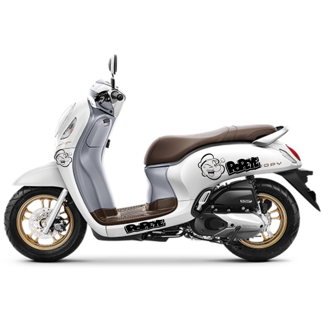 Jual STICKER CUTTING SCOOPY NEW/SCOOPY OLD POPEYE | Shopee Indonesia