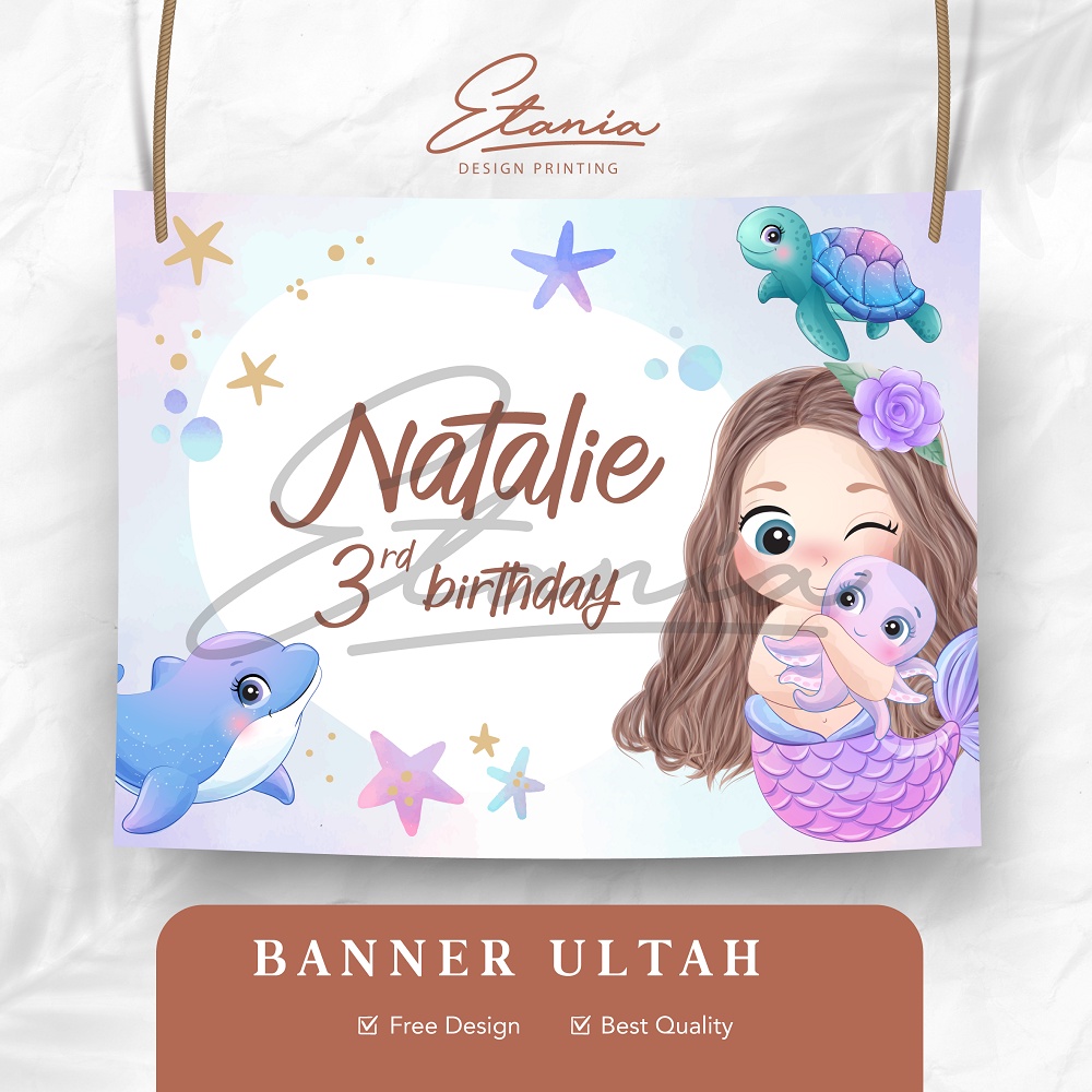 Jual banner ulang tahun anak banner ultah birthday anak | Shopee Indonesia