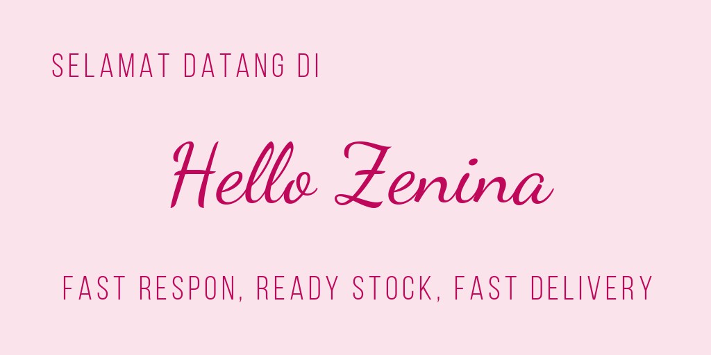 Toko Online Hello Zenina Official Shop | Shopee Indonesia