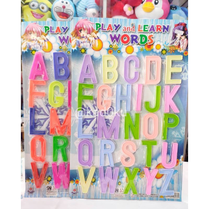 Jual ABC ABJAD/ HURUF ABC PLASTIK | Shopee Indonesia