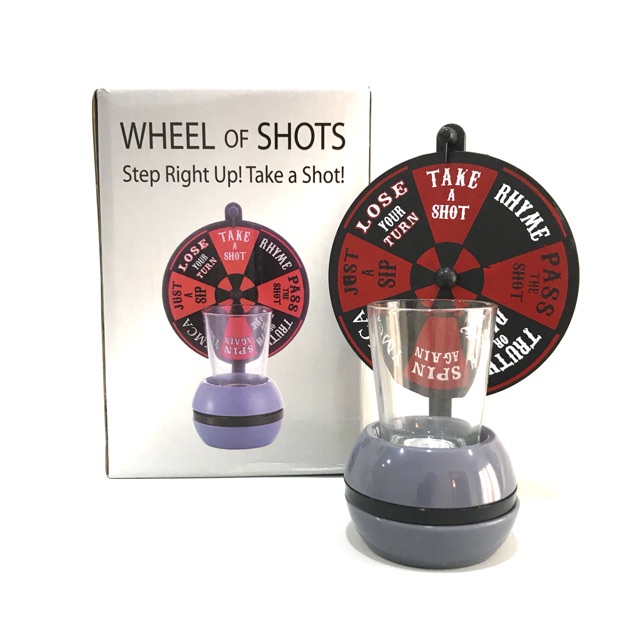 WHEEL OF SHOTS (Mainan spin drink ) | Shopee Indonesia
