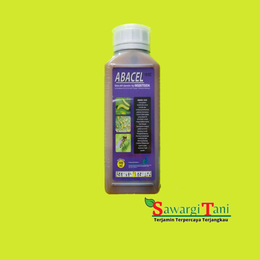 Jual ABACEL 18 EC 500 ML INSEKTISIDA HAMA TRIP TRIPS ULAT GRAYAK ...