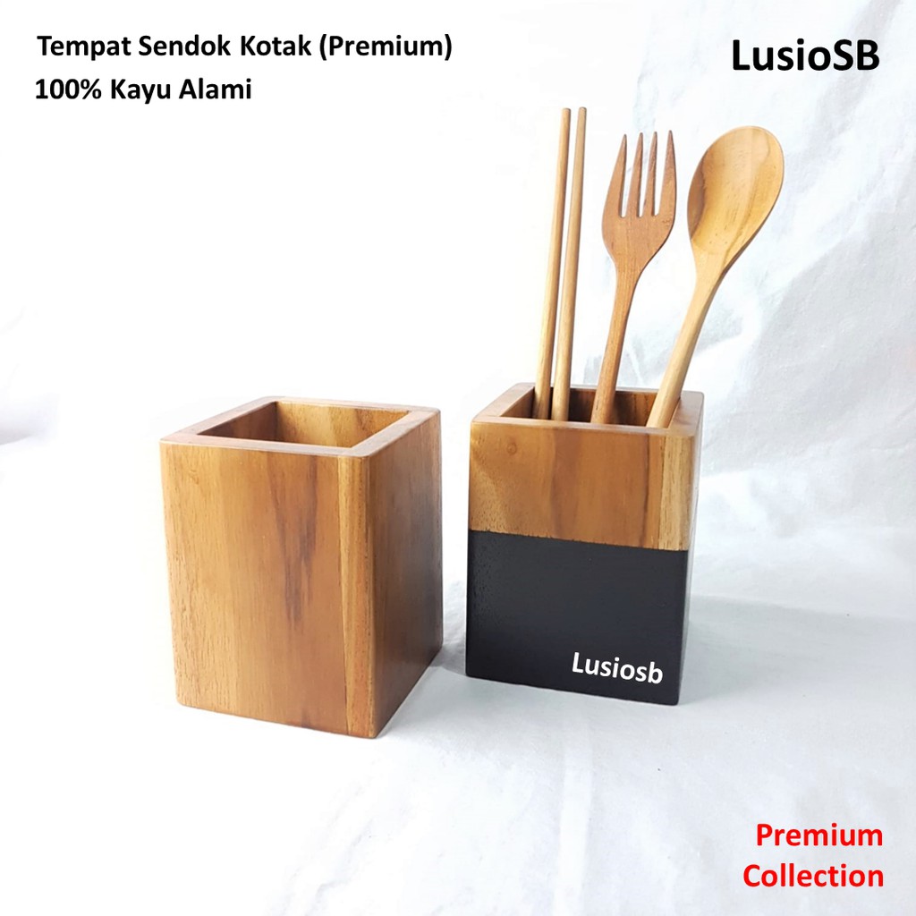 Jual LusioSB Tempat Sendok Makan / Tempat Peralatan Makan / Cutlery ...