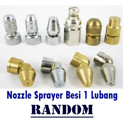 Jual Spare Part Nosel / Nozzle Sprayer Besi 1 Lubang | Shopee Indonesia