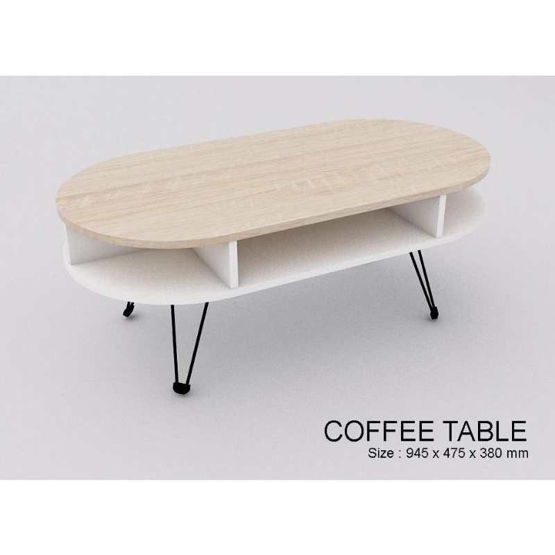 Jual MEJA KOPI/COFFE TABLE MINIMALIS | Shopee Indonesia
