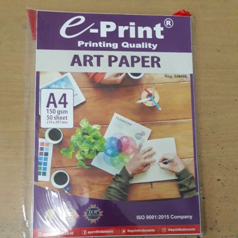 Jual Kertas Art Paper A4 e-Print 150 gsm | Shopee Indonesia