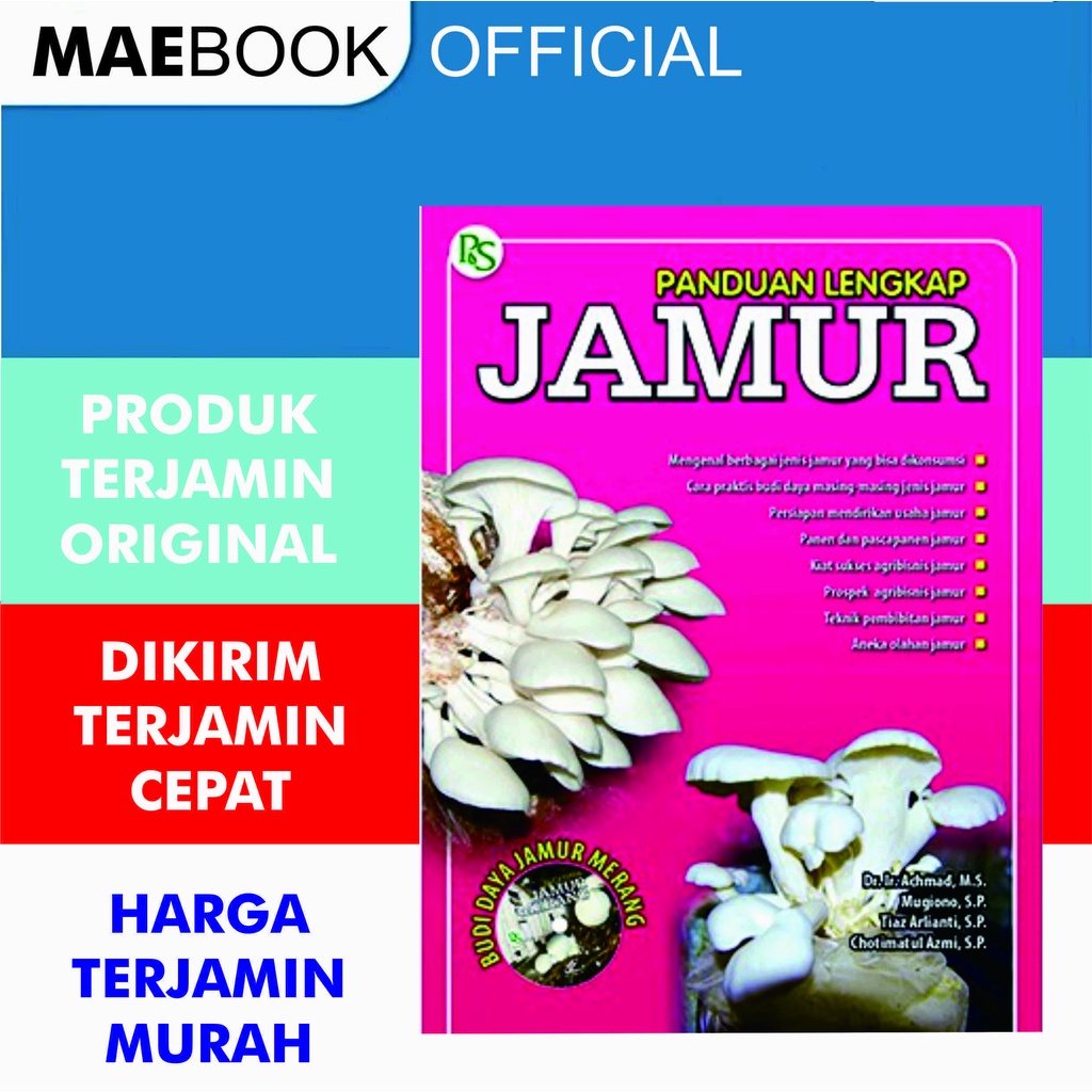 Jual Panduan Lengkap Jamur Plus Vcd - Niaga | Shopee Indonesia