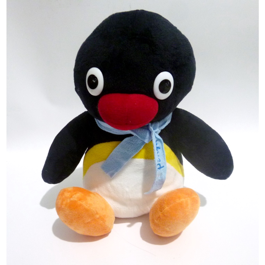 Jual Boneka Pingu Penguin Original Plush Doll Classic Rare Plush Doll ...