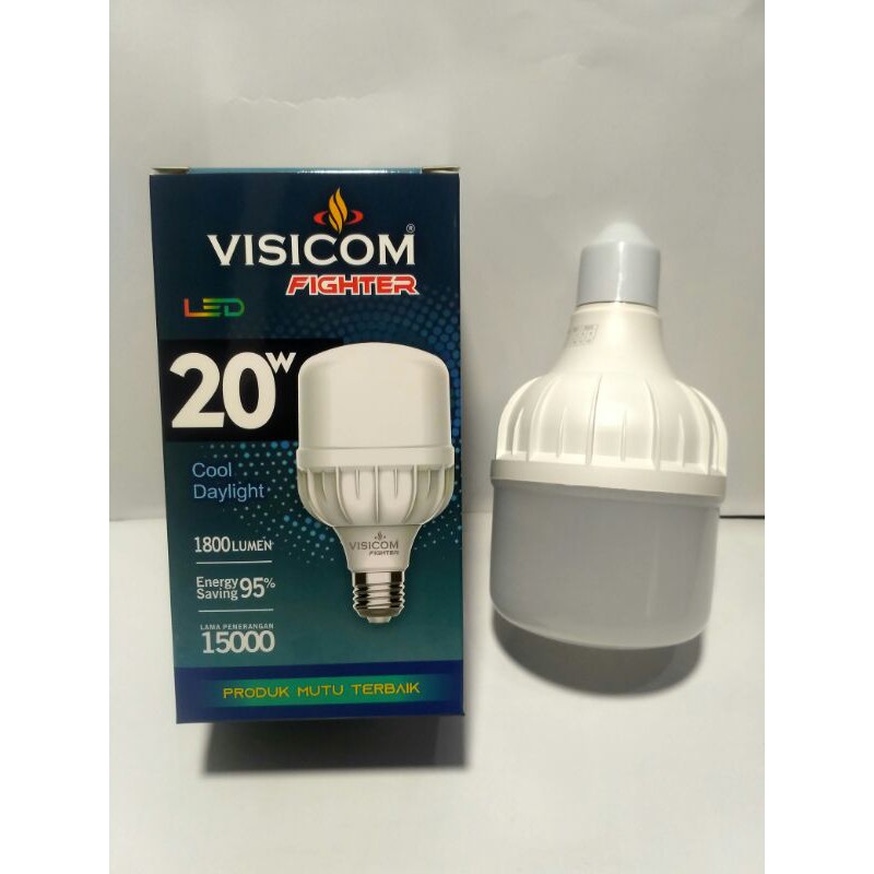 Jual Lampu Garansi VISICOM 20 Watt jumbo | Shopee Indonesia