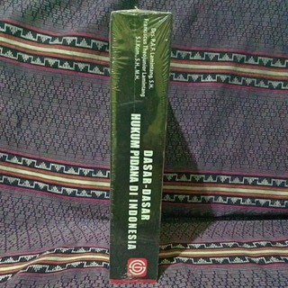 Jual DASAR DASAR HUKUM PIDANA DI INDONESIA || Drs. P.A.F. Lamintang, S.H. | Shopee Indonesia
