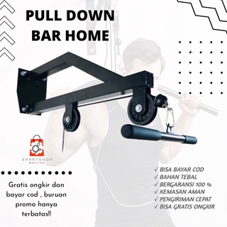 Jual Alat Olahraga Fitness Dirumah gym Pull Down Pull Up Resistance band Handle pulldown Push up ...