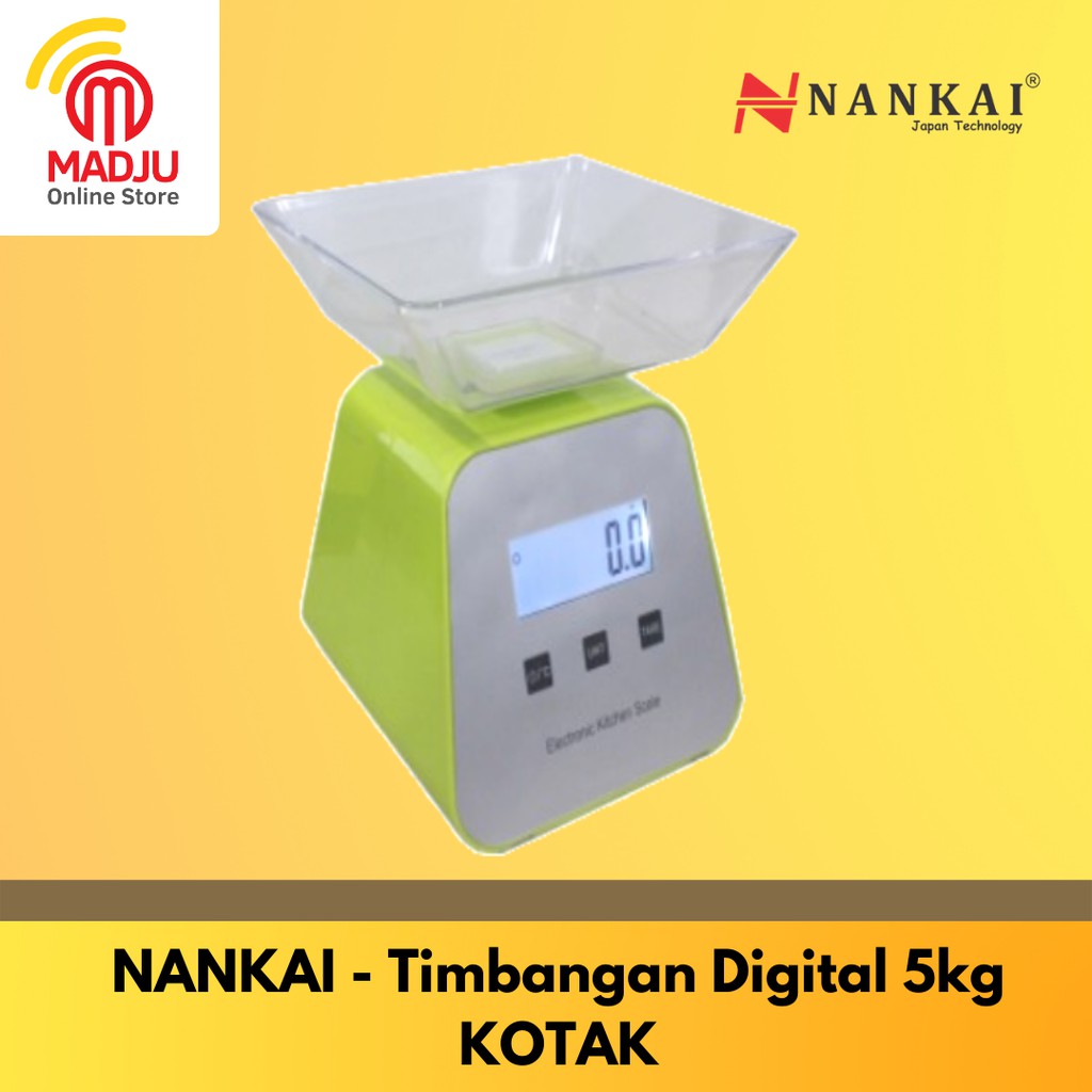 Jual Timbangan Digital Kotak 5kg - NANKAI | Shopee Indonesia