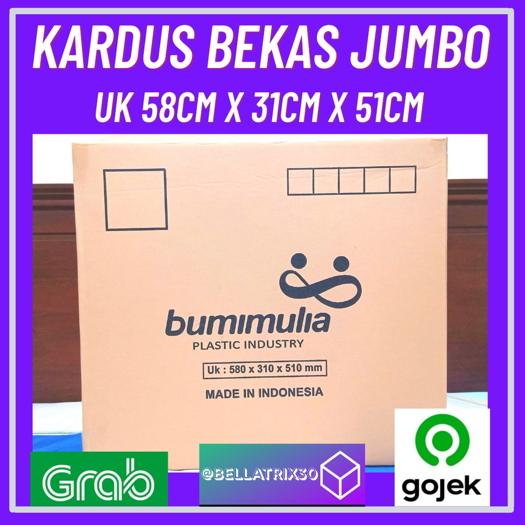 Jual Kardus Bekas Kardus Jumbo Kardus Pindahan Rumah Dus Besar Kardus ...