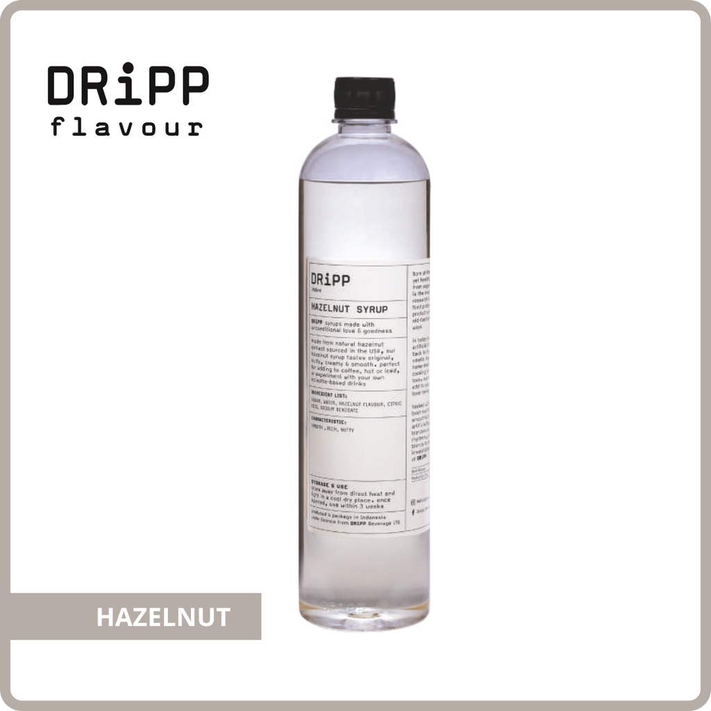 Jual Dripp Flavour Sirup Premium Rasa Hazelnut 760 ml | Shopee Indonesia