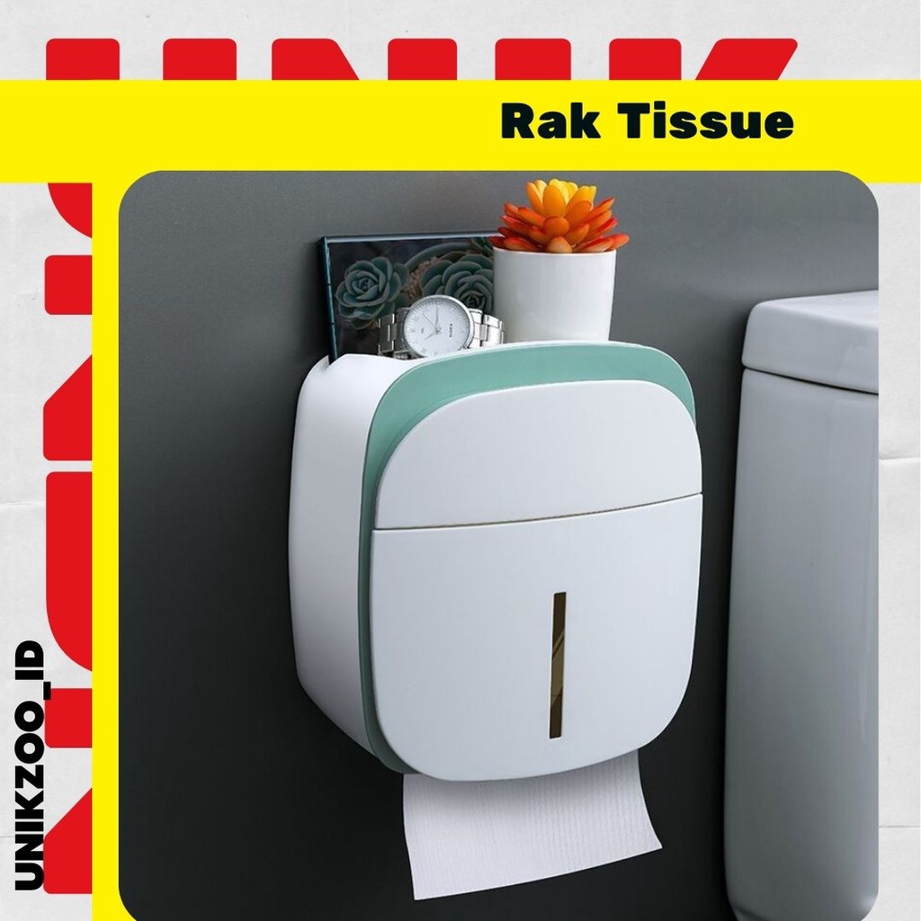 Jual RAK TEMPAT TISSUE SOFTEX PEMBALUT RAK DINDING KOTAK TISU WC KAMAR ...