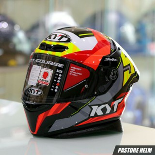Jual Helm KYT TT Course FLUX Jaume Masia Original / TTC Jaume Masia / Produk Original KYT ...