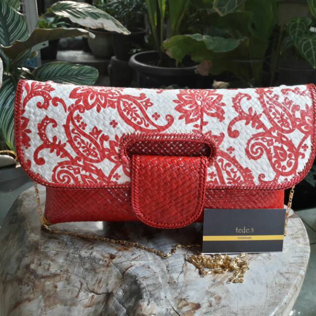 Jual Dompet Anyaman Pandan | Shopee Indonesia