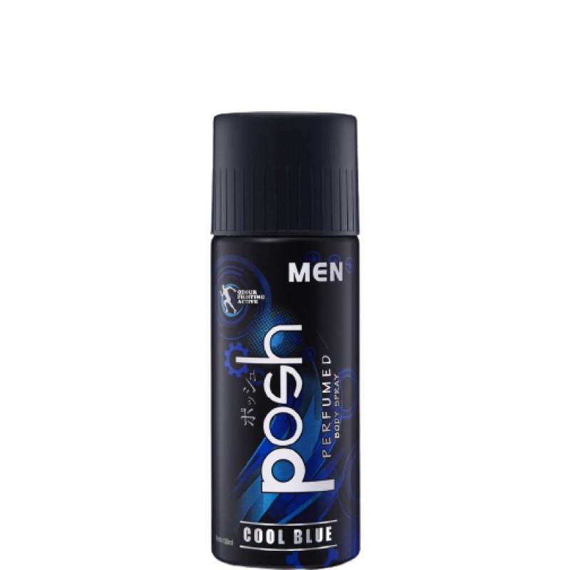 Jual POSH Spray Cologne Men Cool Blue Botol 150 mL | Shopee Indonesia