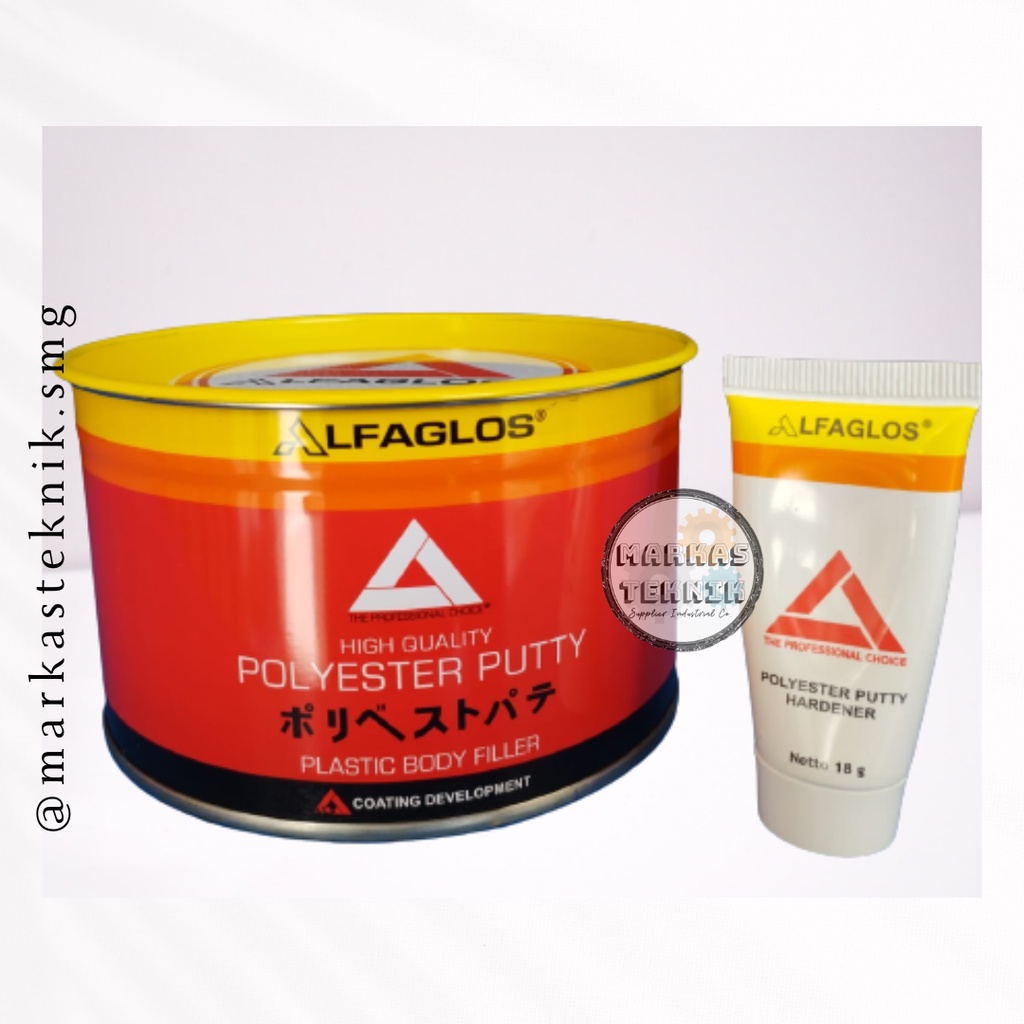 Jual Alfagloss Dempul 1Kg - Dempul Polyester Putty Alfagloss 1KG ...