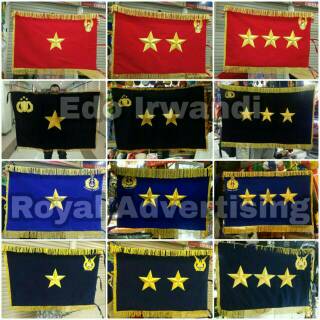 Jual Bendera Pataka Bendera Bordir Bendera Rapati TNI AD Bintang 2 ...
