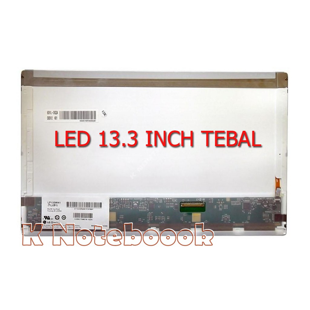 Jual Layar LCD LED 13.3 Inch Tebal 40 Pin | Shopee Indonesia