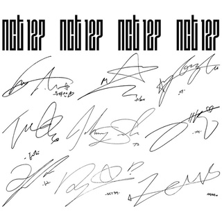 Jual Sticker Transparan Vinyl Tanda Tangan TTD Nct Dream 127 BTS ...
