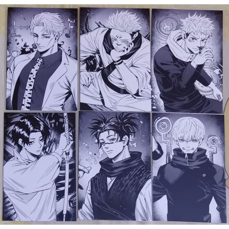 Jual Postcard Jujutsu Kaisen JJK By Ruttika Shin (RINCIAN HARGA BACA ...