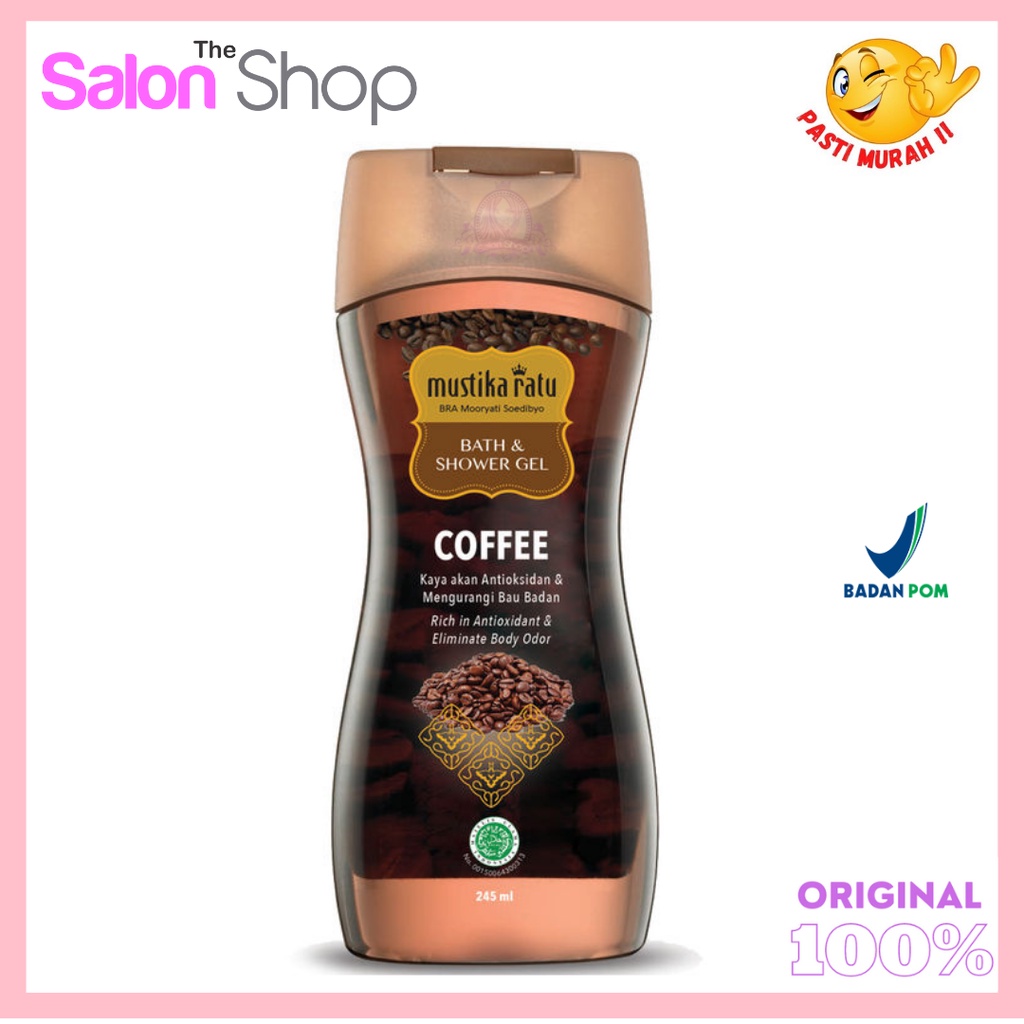 Jual Mustika Ratu Coffee Bath & Shower Gel 245ml | Shopee Indonesia