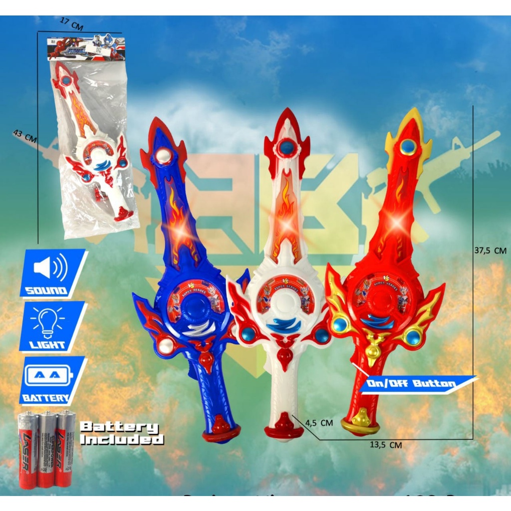 Jual MAINAN PEDANG ULTRAMAN LEGEND HERO PEDANG LAMPU DAN SUARA | Shopee ...
