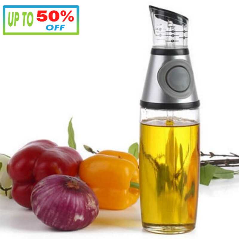 Jual Botol Minyak Goreng Kaca Elegan Tebal 500 ml - Botol Dispenser ...