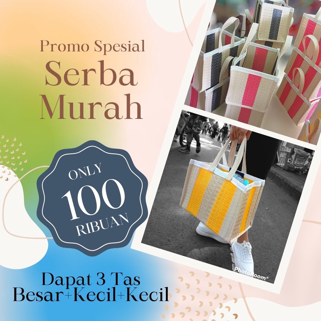 Jual PROMO MURAH BELI 1 DAPAT 3, Tas Tasyakuran, Tas Belanja, Tas ...