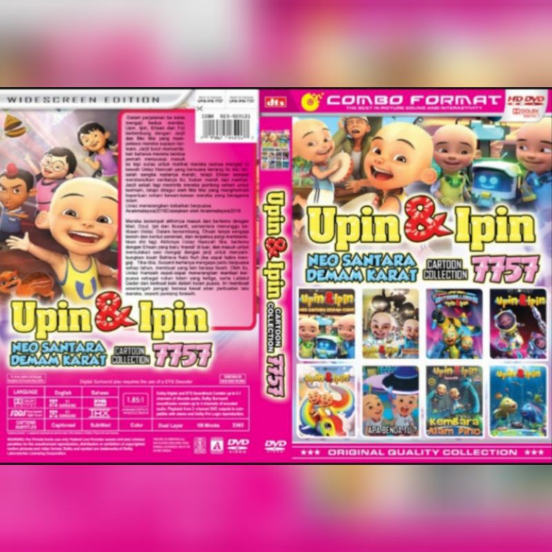 Jual DVD UPIN & IPIN 7757 Neo santara demam karat | Shopee Indonesia