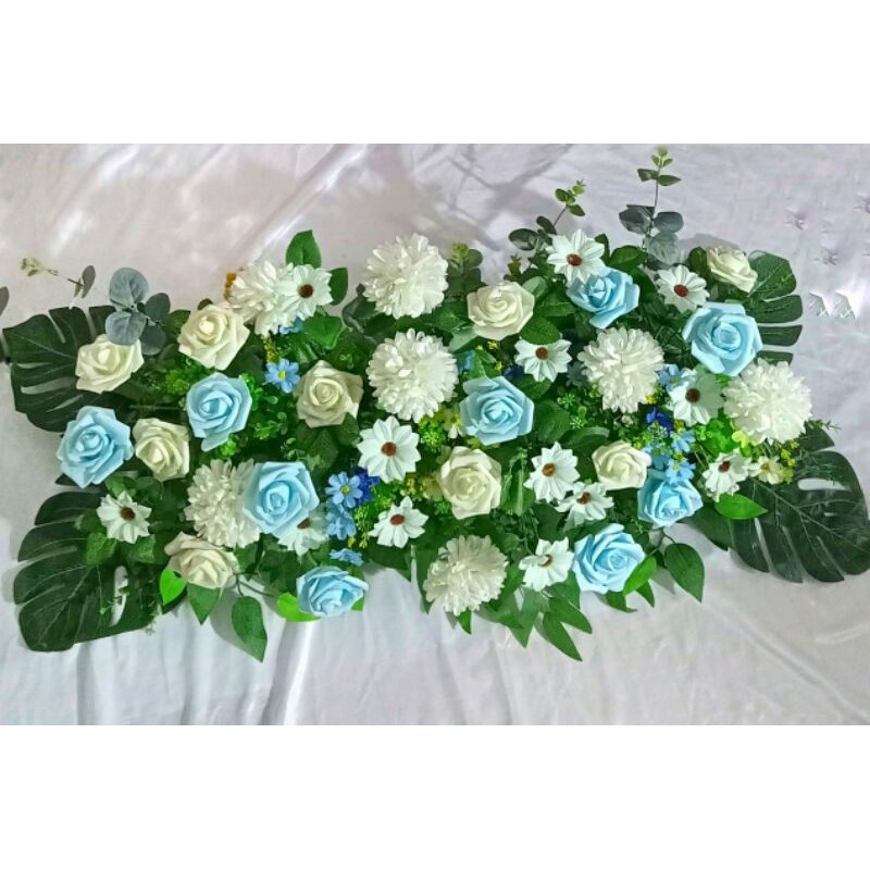 Jual Rangkaian bunga dekorasi / bacdrop | Shopee Indonesia