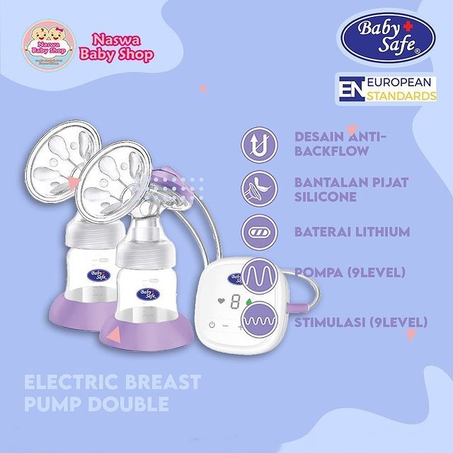 Jual Baby Safe Electric Double Breastpump Pompa ASI | Shopee Indonesia
