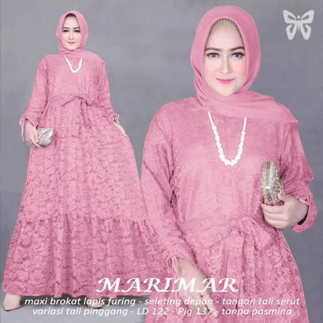 Jual Baju Lebaran 2021 2022 Terbaru Busana Muslim Gamis Murah Gaun Pesta Muslimah Baju Wanita ...