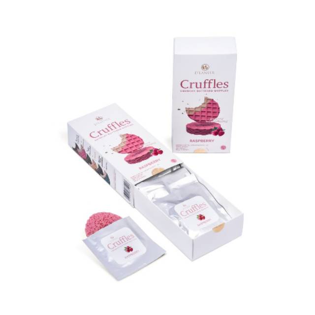 D'Lanier Raspberry Chocolate Cruffles - 66 gr (5 sachet) | Shopee Indonesia