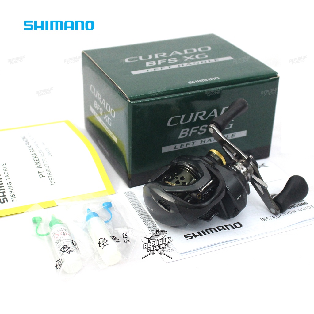Jual Reel BC Shimano CURADO BFS XG-L | Bait Casting 21 Original | Bait ...
