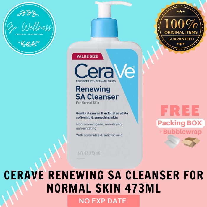 Jual Cerave Renewing Sa Cleanser 473ml Indonesia Shopee Indonesia