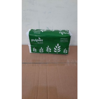 Jual Tissue Tisu Pulpies Hand Towel 150 Sheet 1ply Maxi Save | Shopee ...