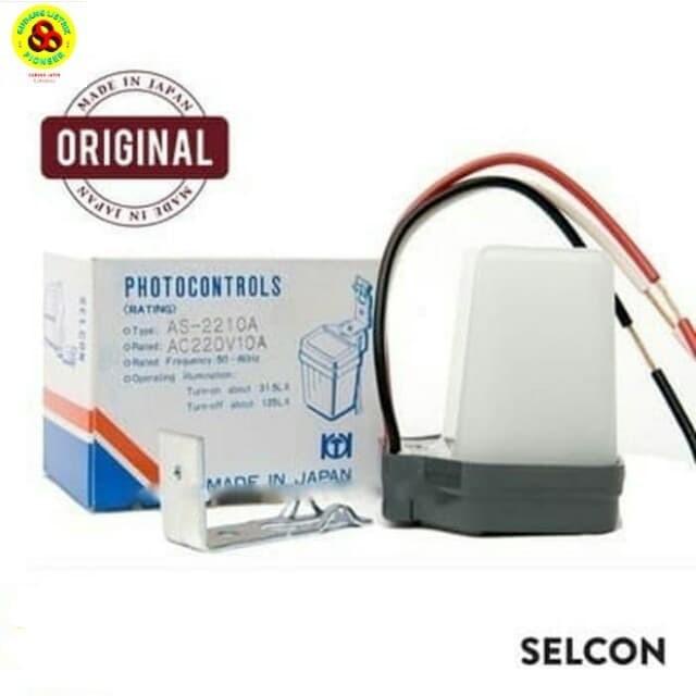 Jual FOTOSEL / PHOTOCEL SELCON 10A ASLI MADE IN JAPAN 10 AMPERE SENSOR ...