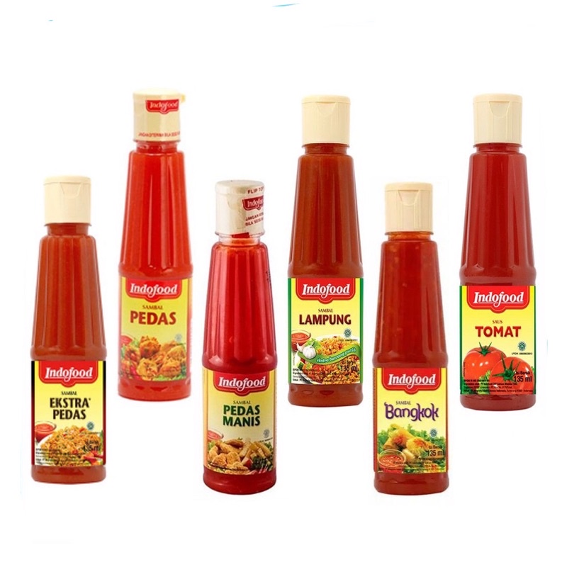 Jual Indofood Saos 135gr Saos Sambal Pedas / Sambal Pedas Manis ...