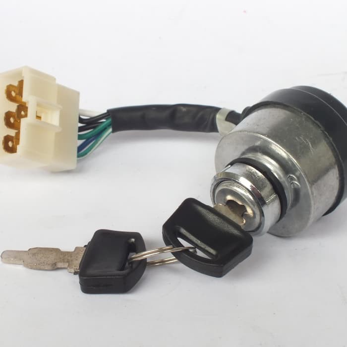 Jual KUNCI STARTER KONTAK GENSET 6 KAKI - SWITCH STARTER KEY GENSET 6 ...