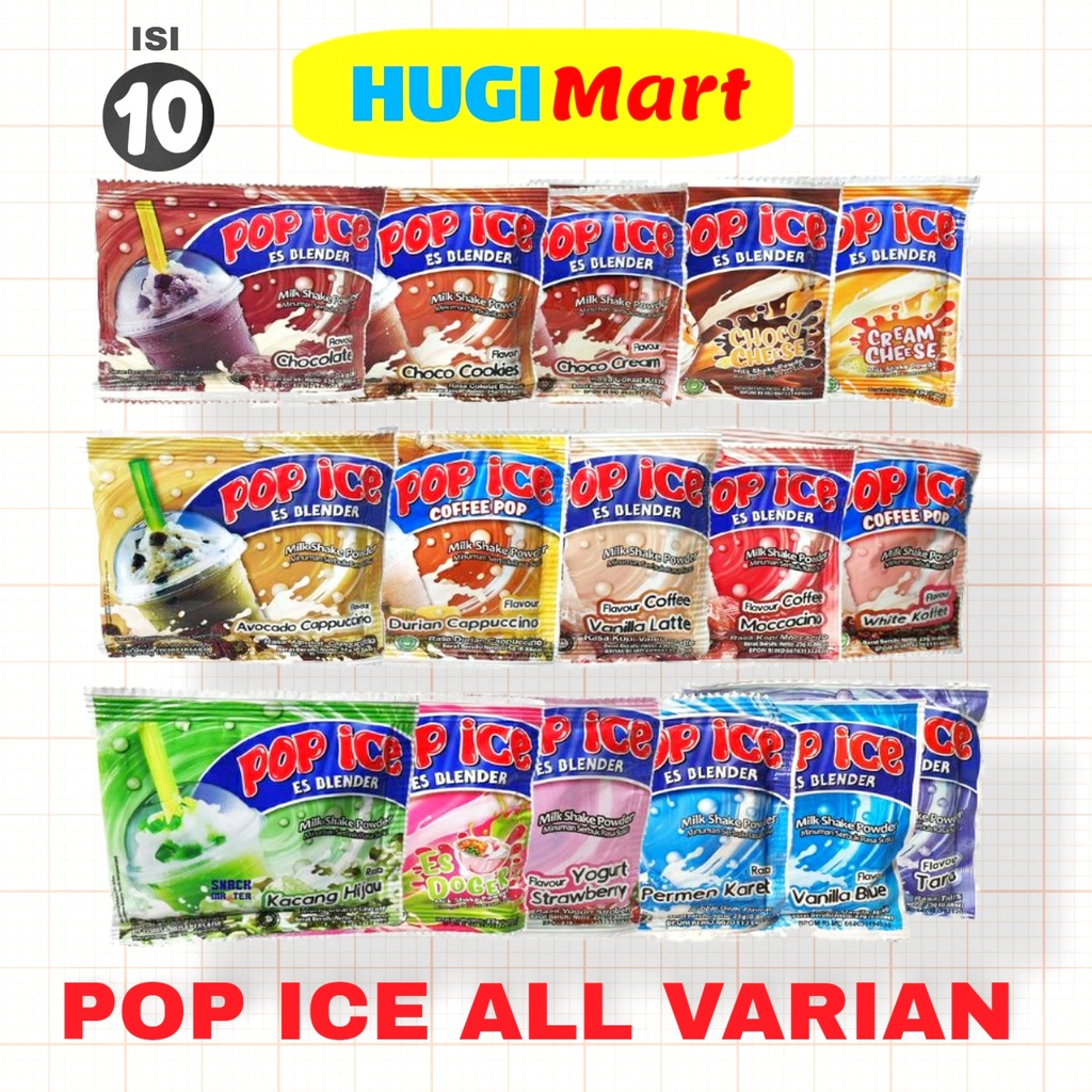 Jual Pop ice all varian | Shopee Indonesia