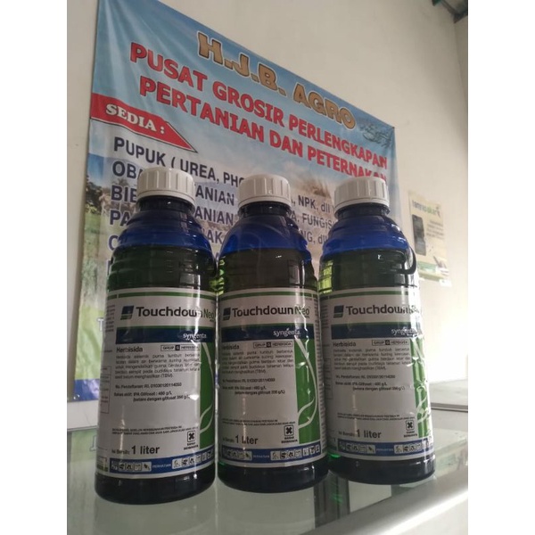 Jual TOUCHDOWN NEO 480SL 1 L - Herbisida sistemik dari syngenta ...
