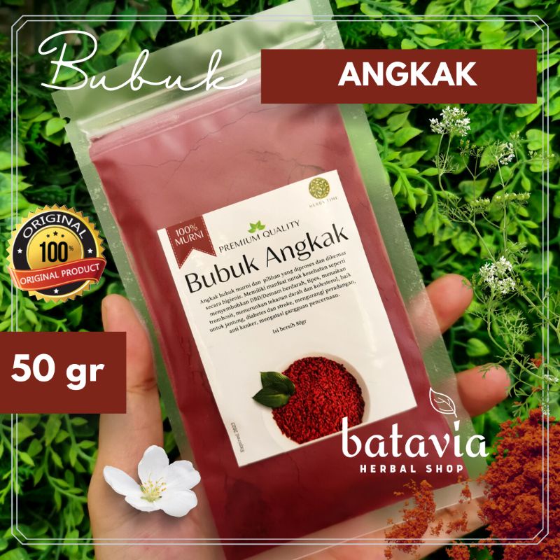 Jual Bubuk Angkak Murni Hong Qu Mi Red Yeast Rice Herbs Time Herbal ...