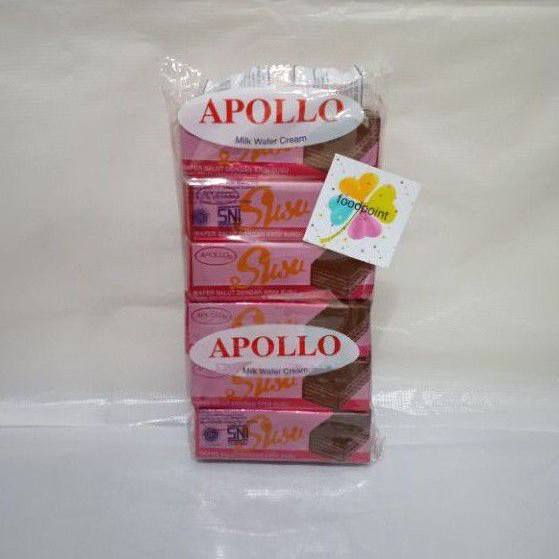 Apollo Wafer Coklat / Apollo Wafer Susu | Shopee Indonesia